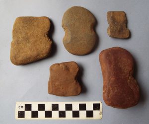 Notched Stone Net Sinkers - Arkansas Archeological Survey