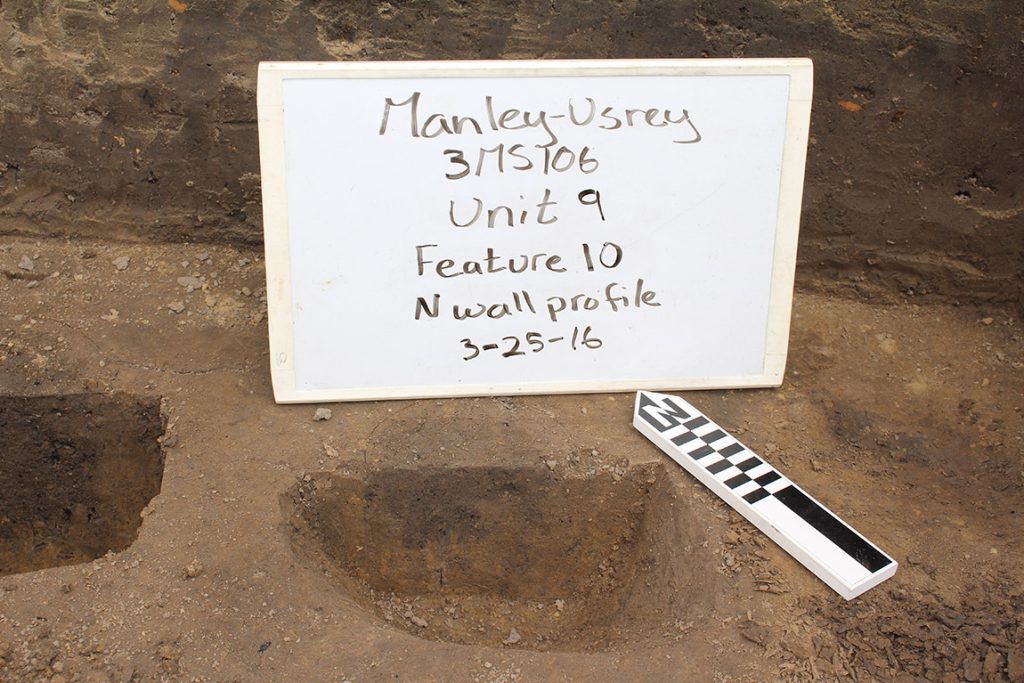 A Mississippian Posthole